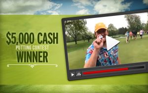 Putting Contest Winner at Charity Event | Hole In One International